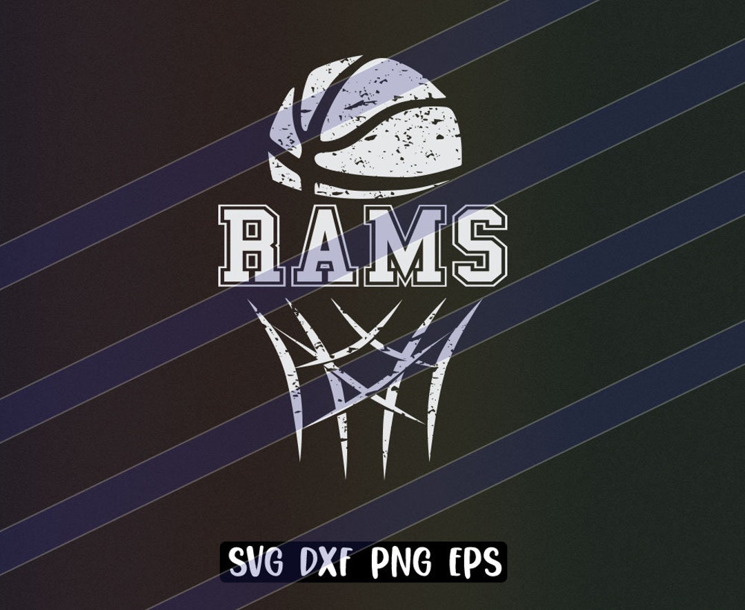 Rams Basketball Cutfile Download Svg Dxf Png Eps School Spirit ...