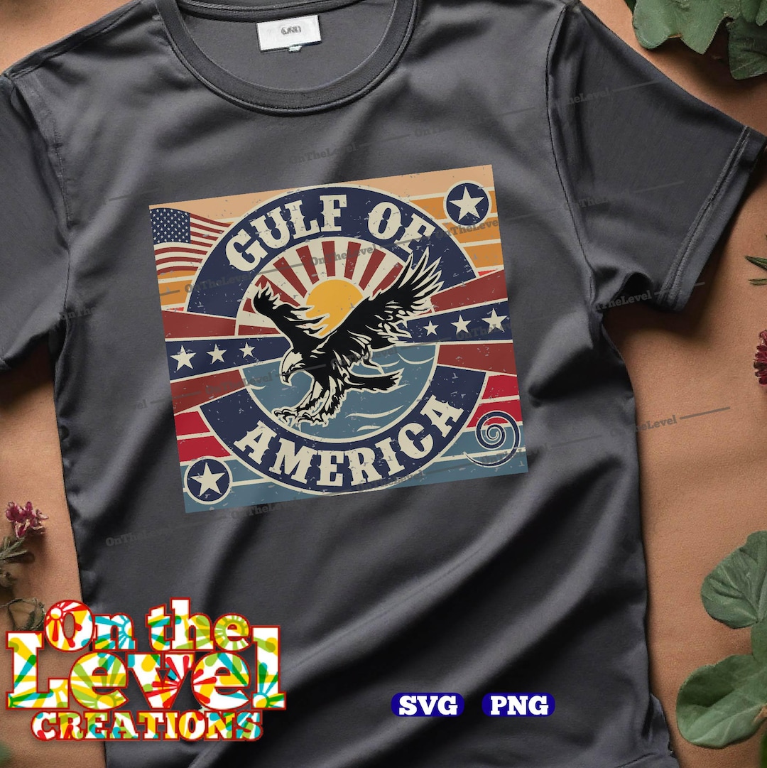 Gulf of America Svg Png Vector Cutfile Cricut Silhouette Gulf Mexico ...