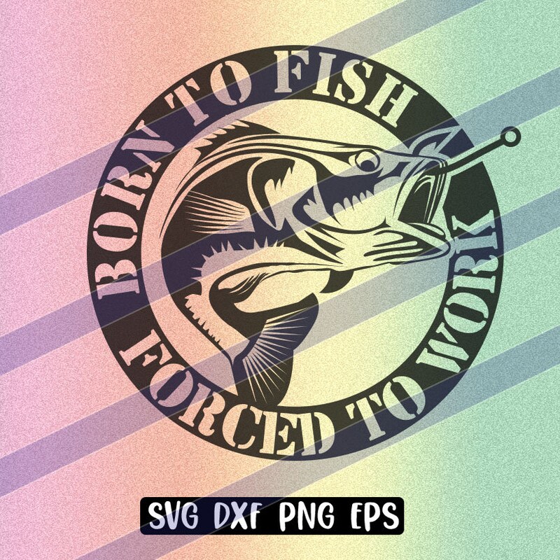 Born to Fish - Etsy