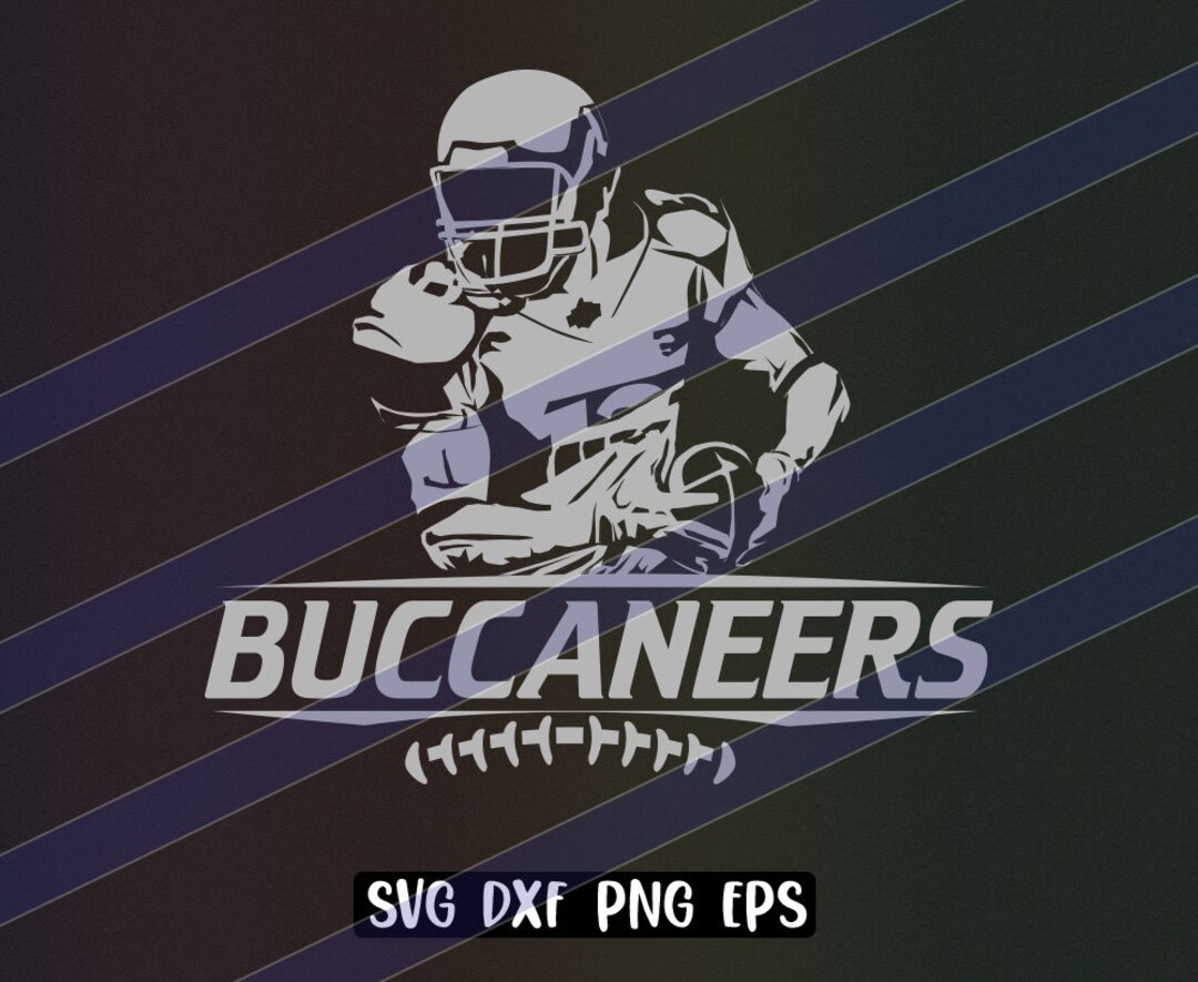 Buccaneers Football Svg Dxf Png Eps Cricut Cutfile School Football ...