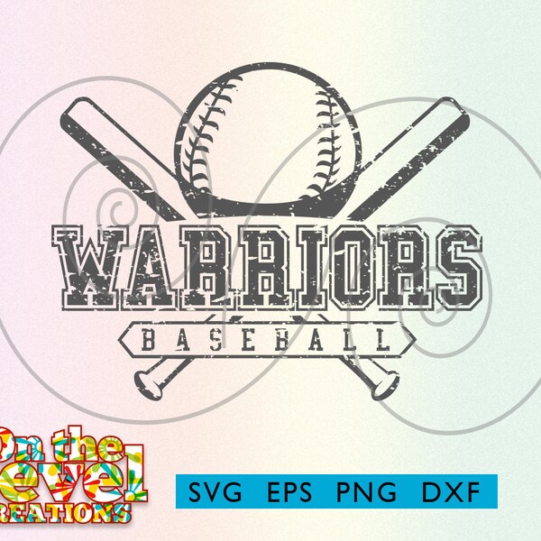 Warriors Baseball Logo - Etsy