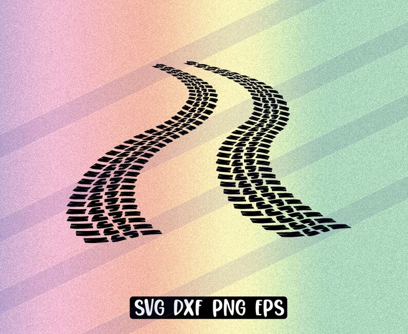 Tire Treads Svg Dxf Png Eps Download Tracks - Etsy
