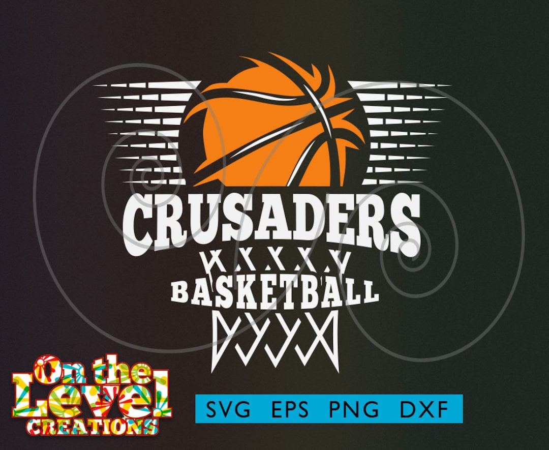 Crusaders Basketball Instant Download Cricut Cutfile PNG Svg Dxf Eps ...
