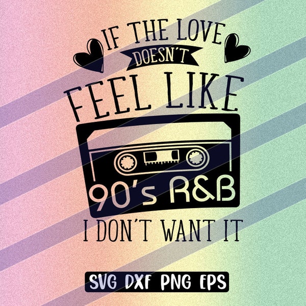 90s R and B Svg - Etsy
