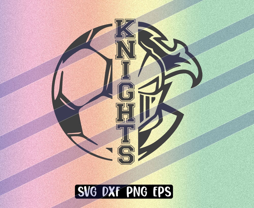 Knights Soccer Logo Knights Soccer Logo Etsy