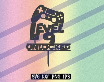 9 Level Unlocked - Etsy