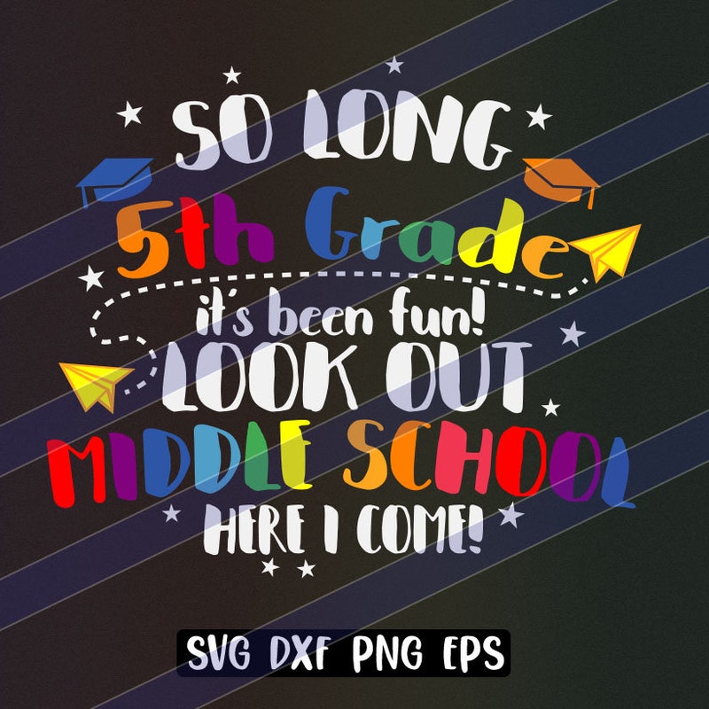 Middle School Svg - Etsy