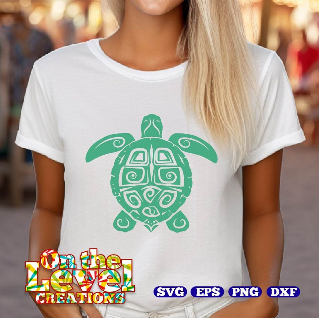 Sea Turtle Svg Dxf Png Eps Summer Quote Beach Life Cutfile Instant ...