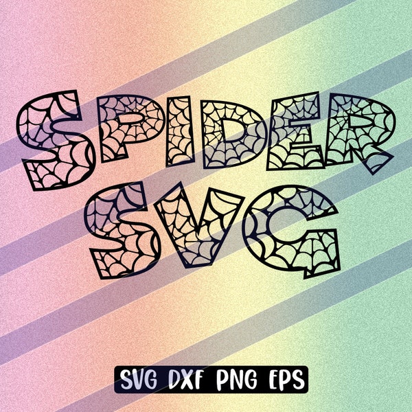 Spider Web Svg - Etsy