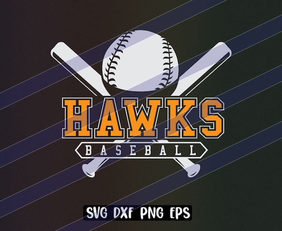 Hawks Baseball Logo