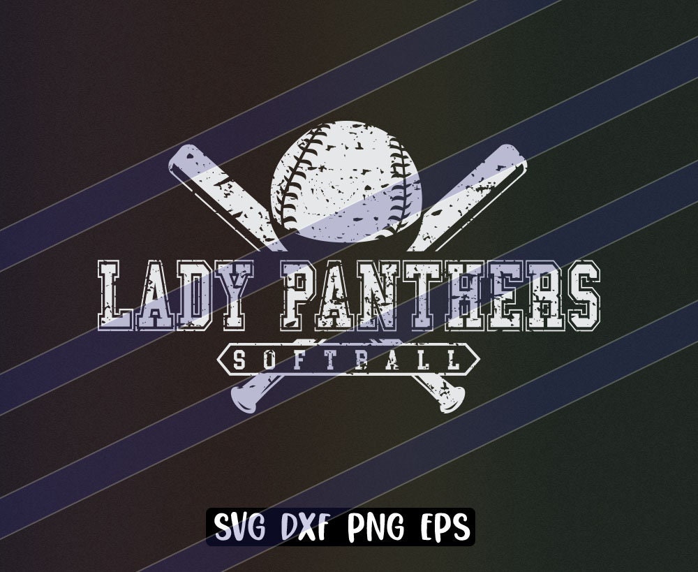 Lady Panthers Logo Carolina Panthers Logo NFL Sports SVG | Creative