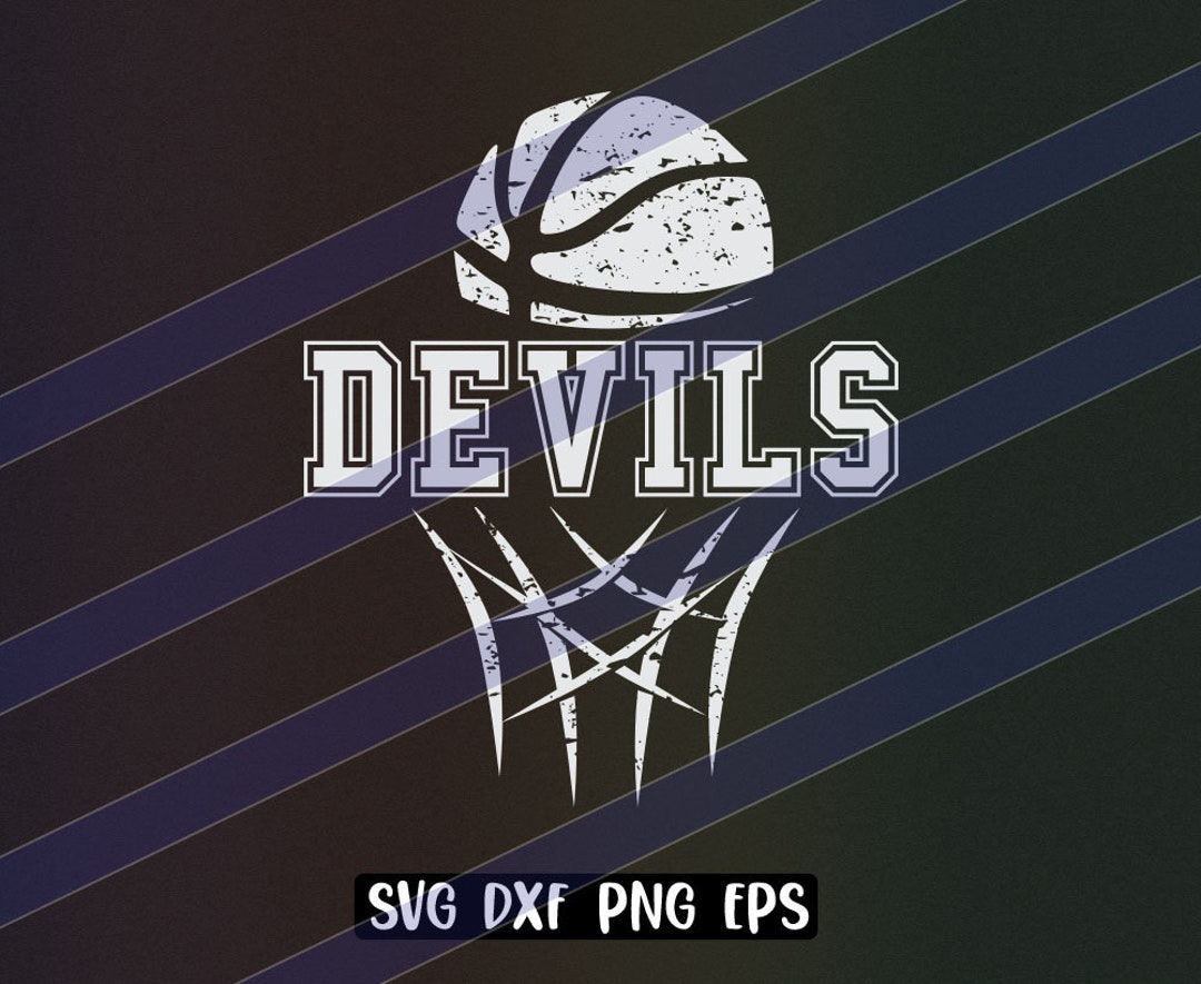 Devils Basketball Cutfile Download Svg Dxf Png Eps School Spirit ...