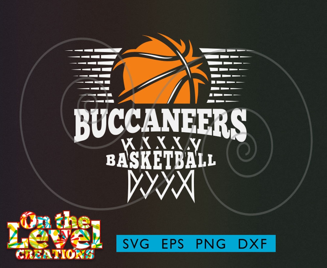 Buccaneers Basketball Instant Download Cricut Cutfile PNG Svg Dxf Eps ...