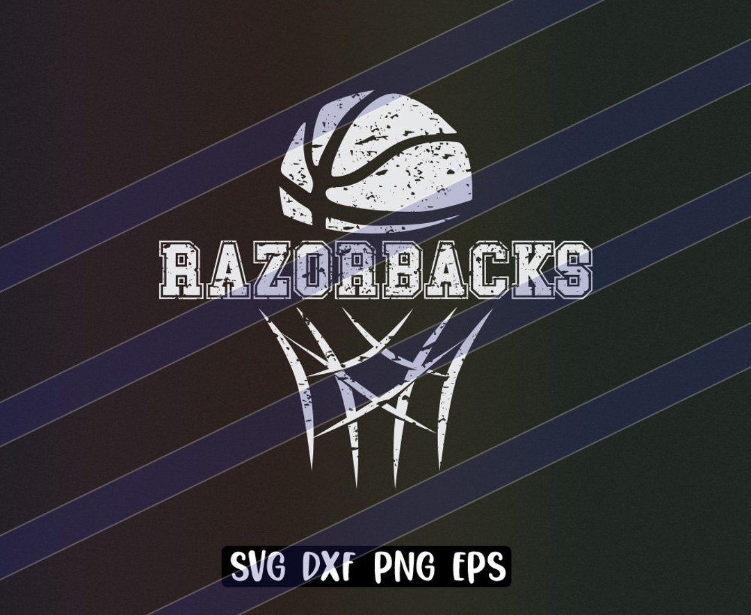 Razorbacks Basketball Cutfile Download Svg Dxf Png Eps School Spirit ...