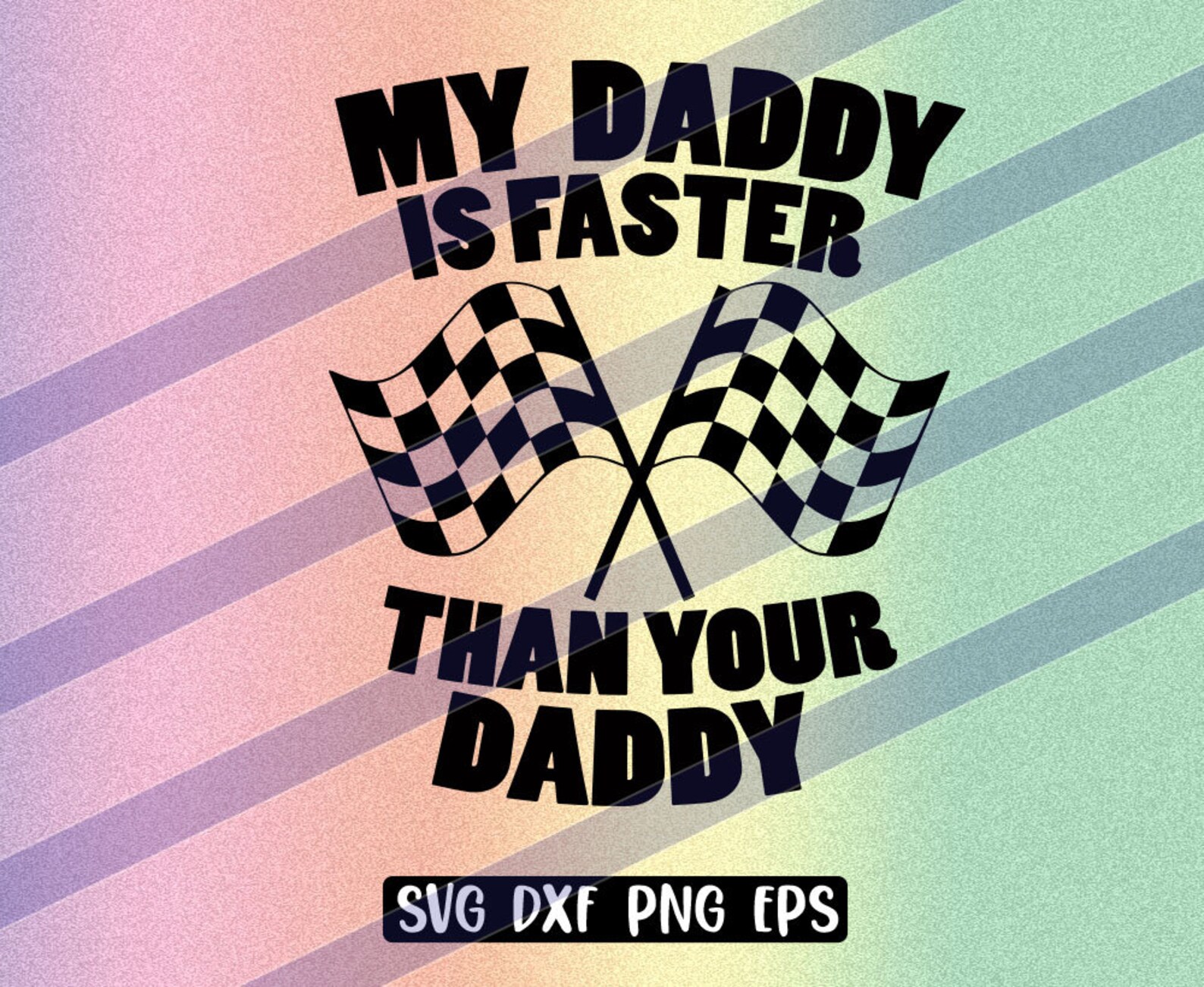SVG Daddy faster dxf png eps baby onesie shirt | Etsy