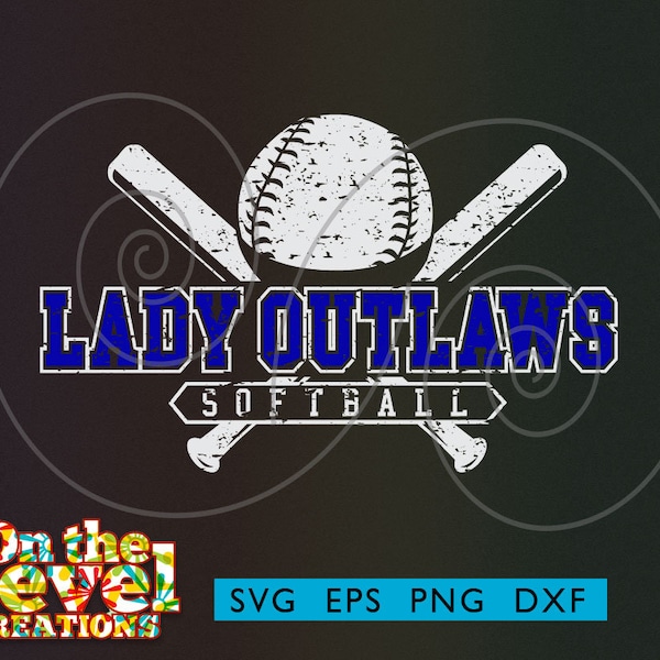 Lady Outlaws Softball - Etsy