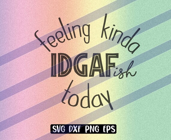 Drawing & Illustration png digital cut and print file eps dxf Feeling ...