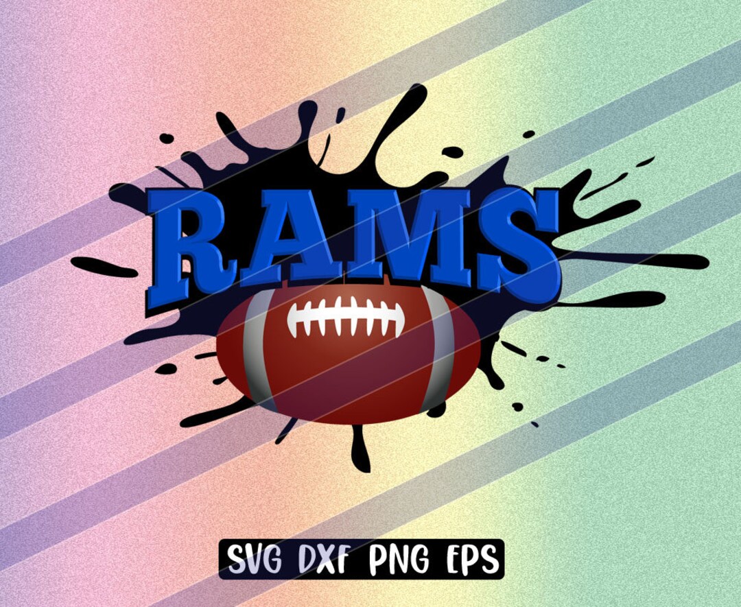 PNG Rams Sublimation School Cheer Team Spirit Football - Etsy