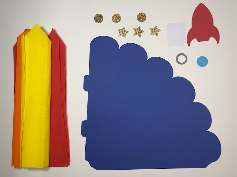 Mini School Cone Rocket as a Craft Kit - Etsy