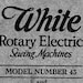 White Rotary 43 Manual PDF, White Rotary Sewing Machine Model 41 Manual ...