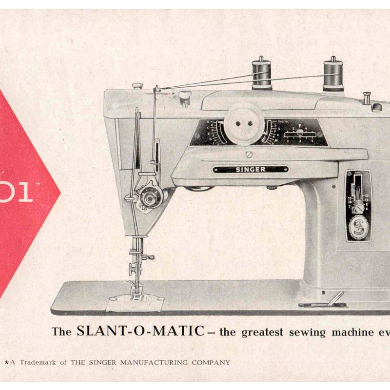 Singer 401 Sewing Machine - Etsy