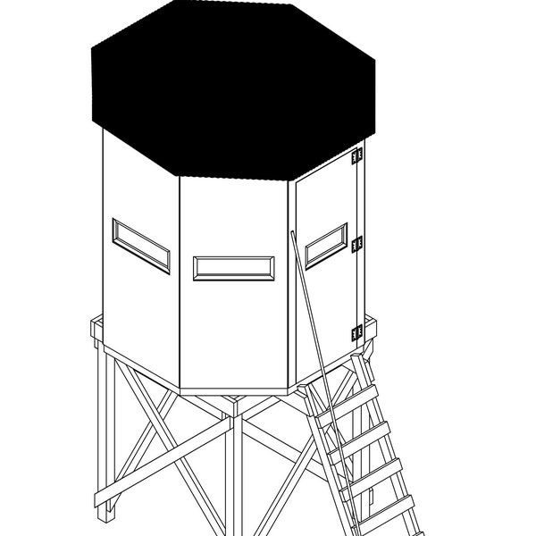 Deer Blind Plans - Etsy