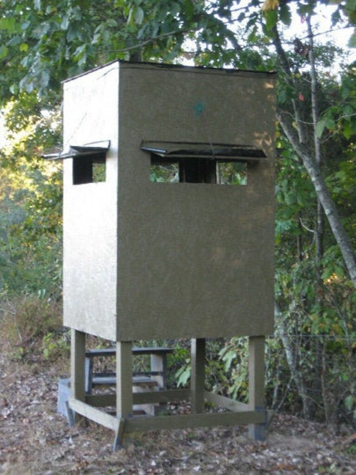 Hunting Blind Tree Stand DIY Plans, Deer Hunting Box Blind Plans - Etsy