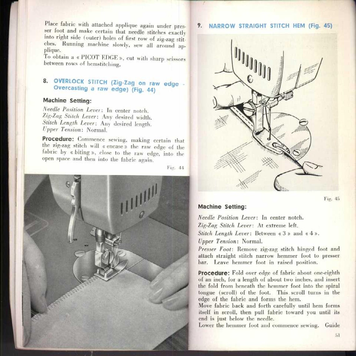 Necchi BU Mira Sewing Machine Manual PDF E-book, Necchi BU Mira Manual ...