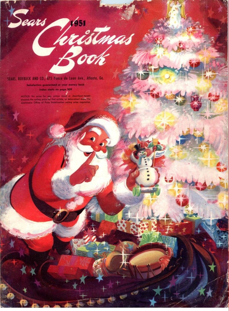 1951 Sears Christmas Wishbook Catalog PDF E-book, Sears Christmas ...