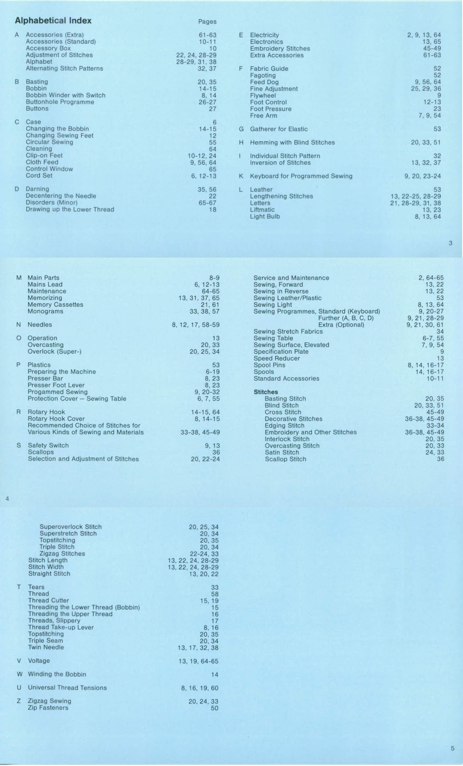 Elna 7000 Sewing Machine Instruction Manual, Elna 7000 Manual PDF, Elna ...