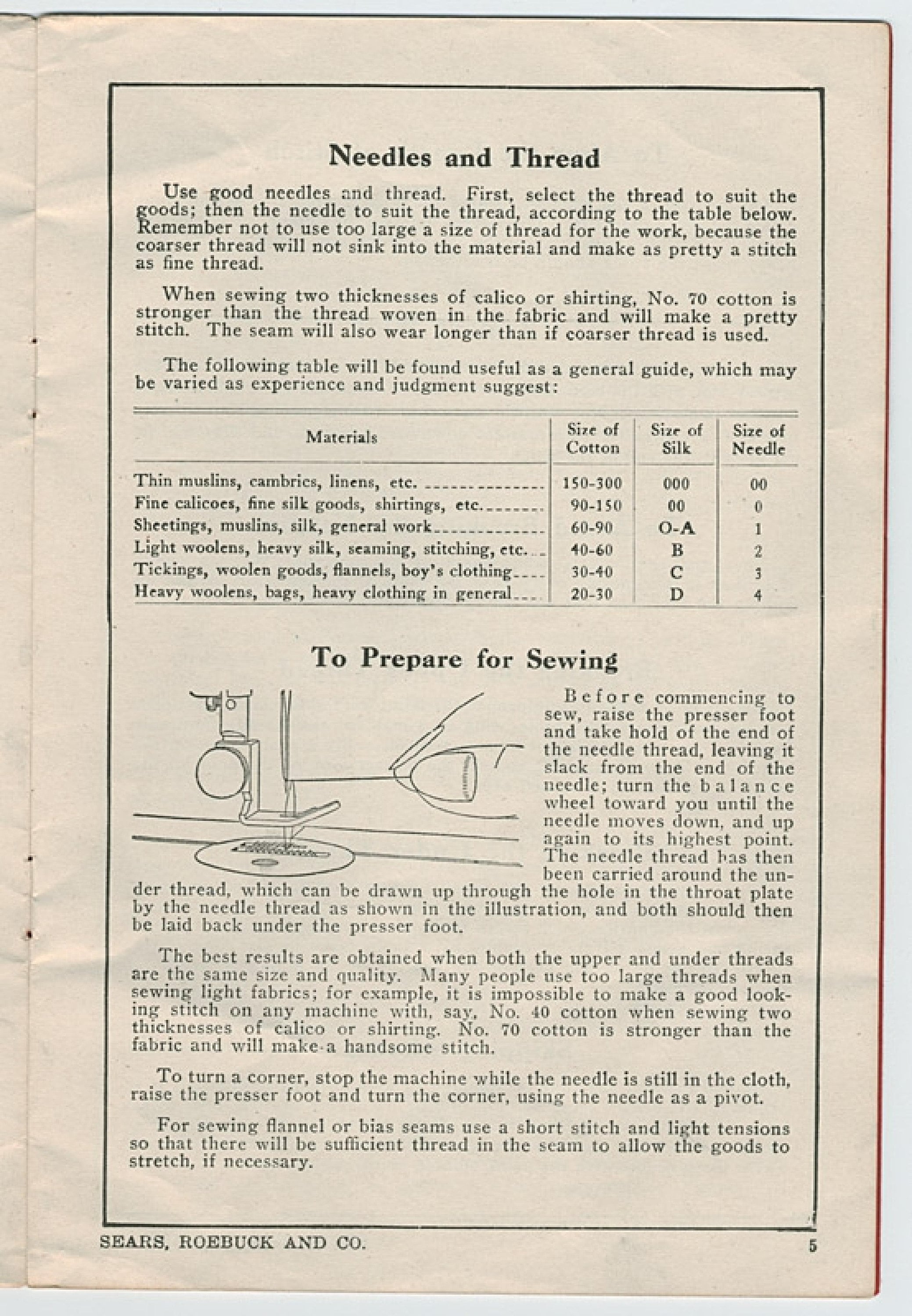 Minnesota Model E Sewing Machine Instructions Manual PDF E-book ...