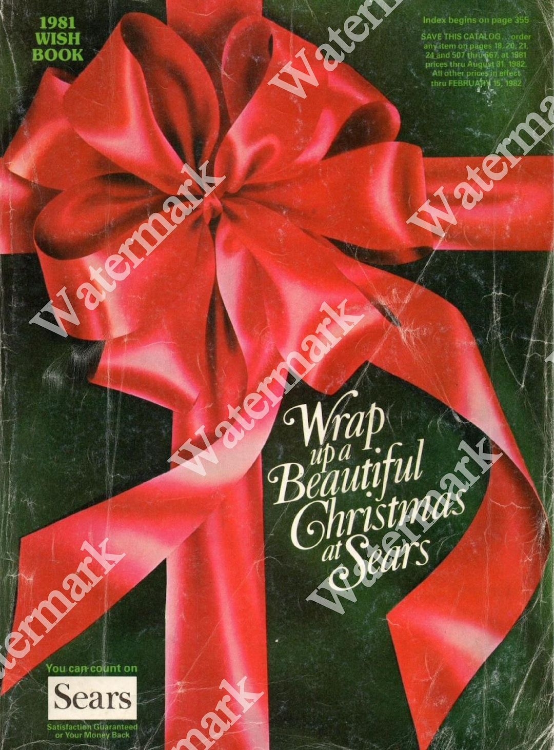 1981 Sears Christmas Catalog Wish Book PDF Instant Download - Etsy