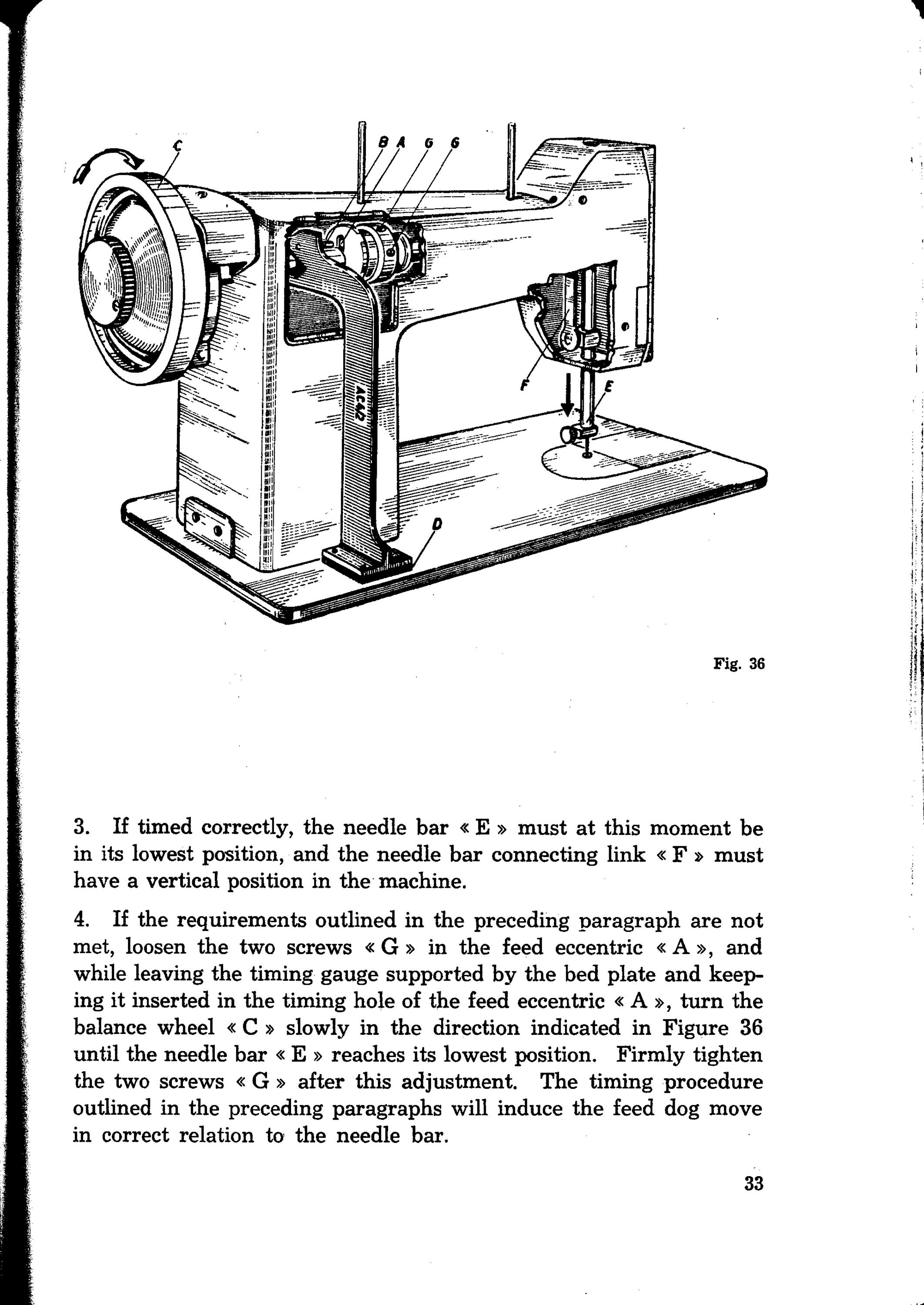 Necchi BU / BF Mira and Nova Service Manual, Necchi Sewing Machine ...