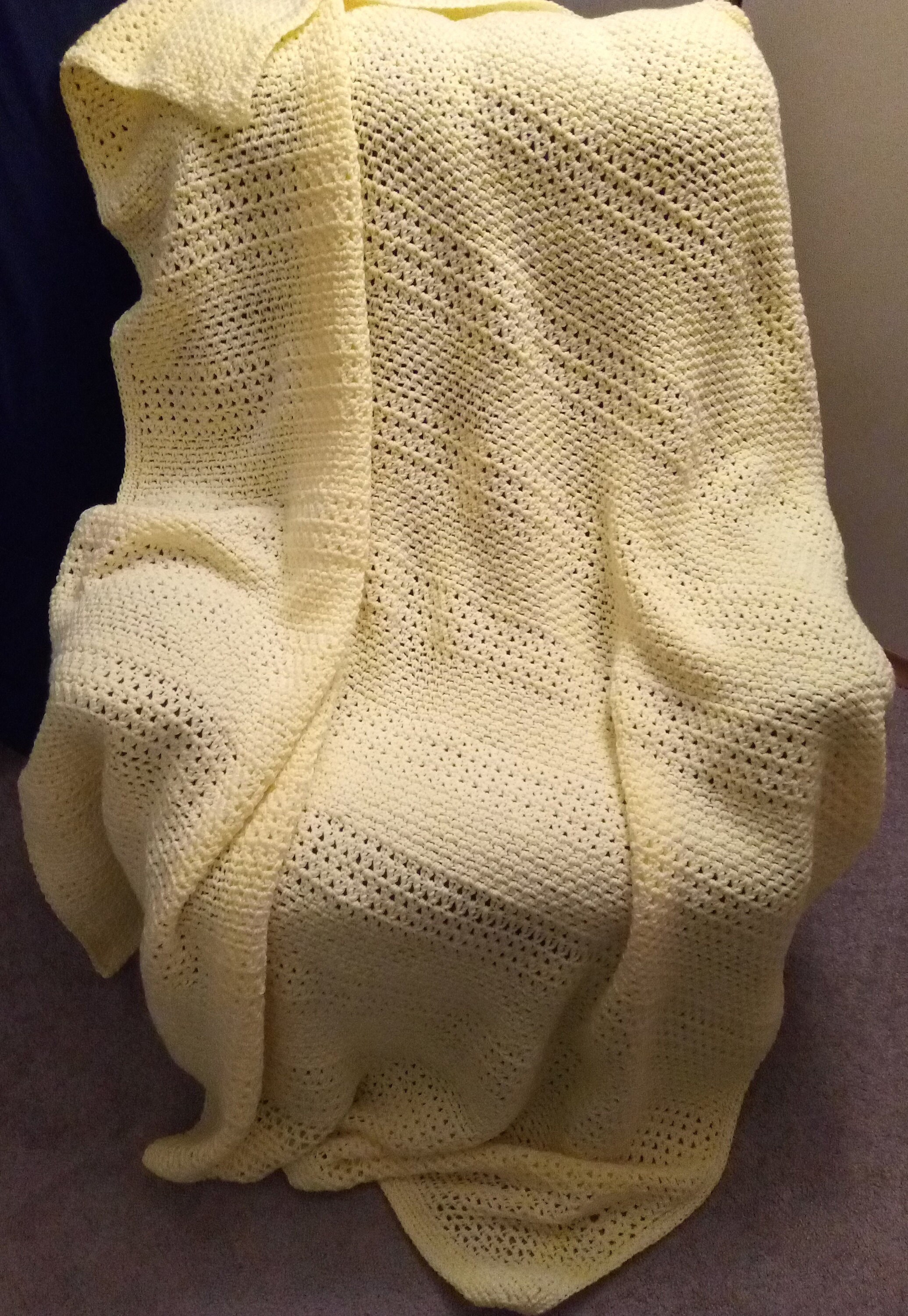 Cobblestone Pathways Crocheted Blanket - Etsy