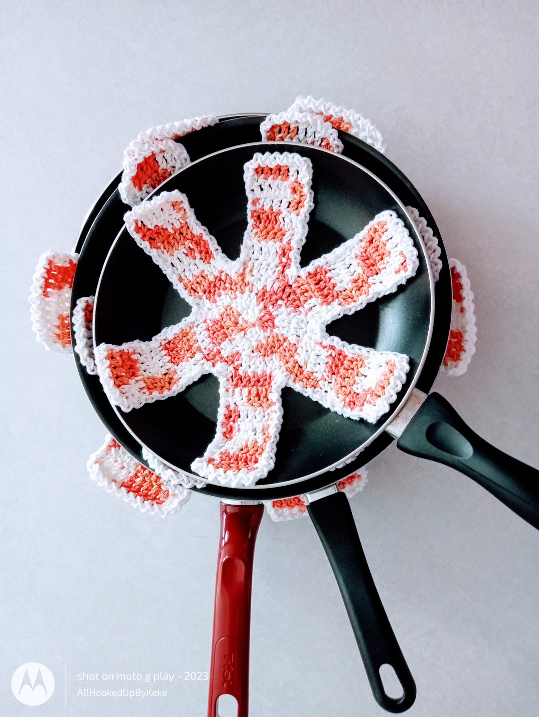 Set of 3 Pan Protectors Frying Pan Protectors Hot Pads - Etsy