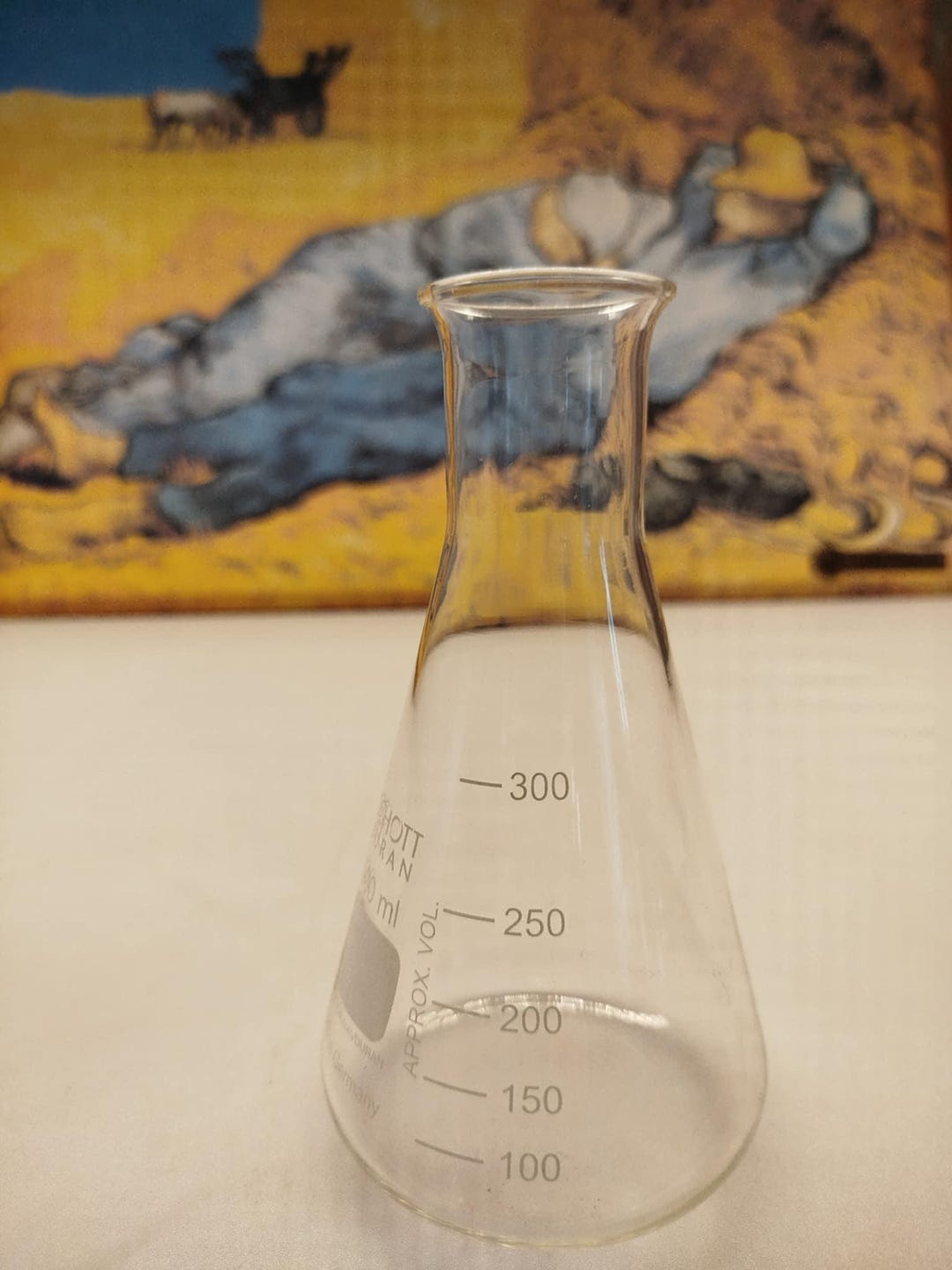 Schott Duran 300ml Borosilicate Glass Flask - Etsy