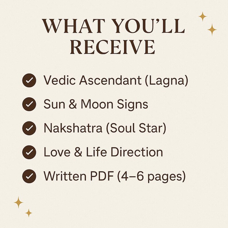 Personalized Vedic Astrology Reading | Sidereal Birth Chart | Soul Path ...