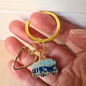 VW Campervan Keyring, Hippie Van Life Keyring - Etsy