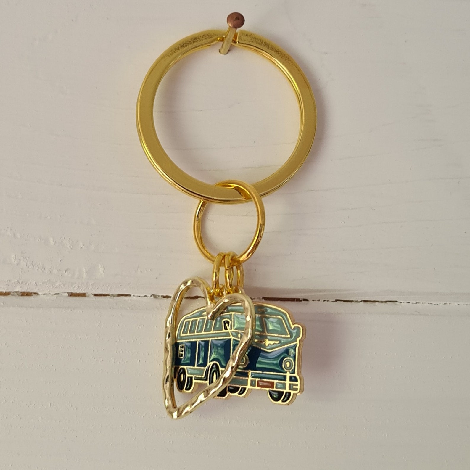 VW Campervan Keyring, Hippie Van Life Keyring - Etsy