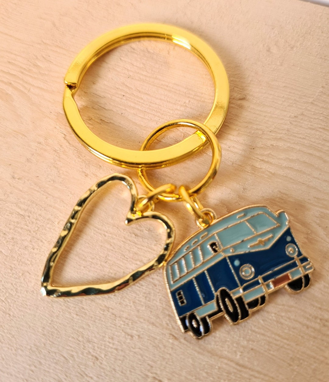 VW Campervan Keyring, Hippie Van Life Keyring - Etsy