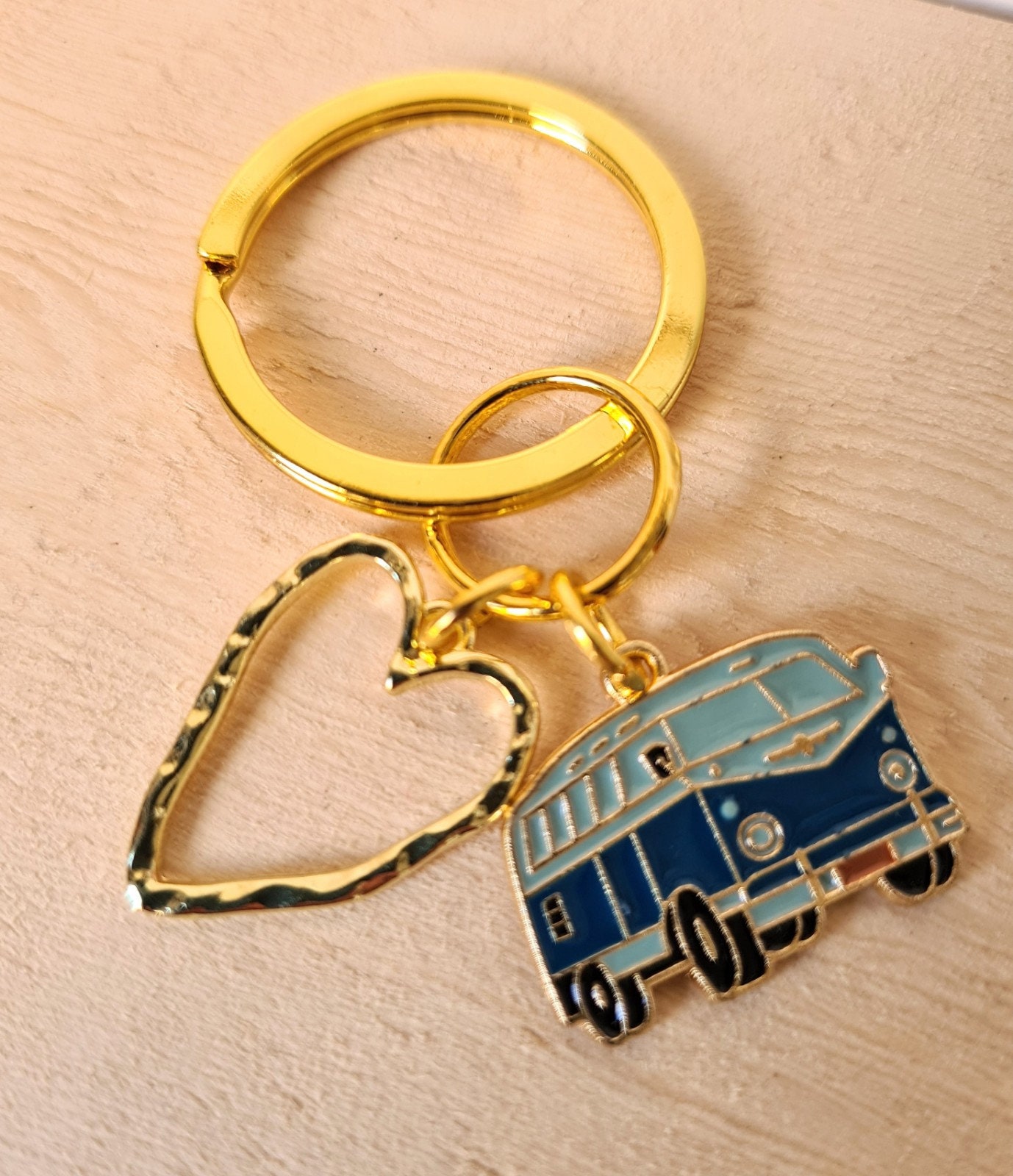 VW Campervan Keyring, Hippie Van Life Keyring - Etsy