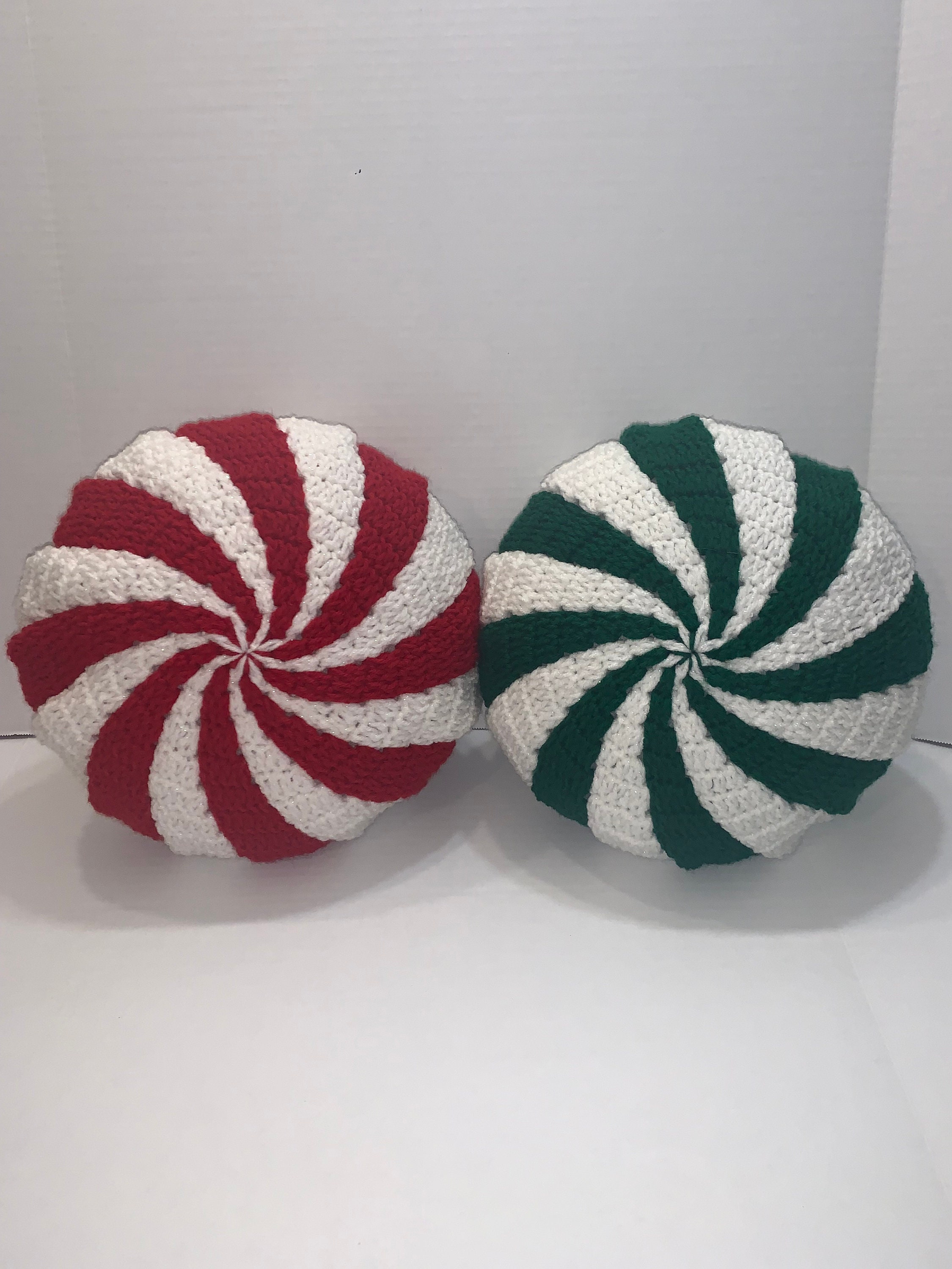 Peppermint Pillow - Etsy