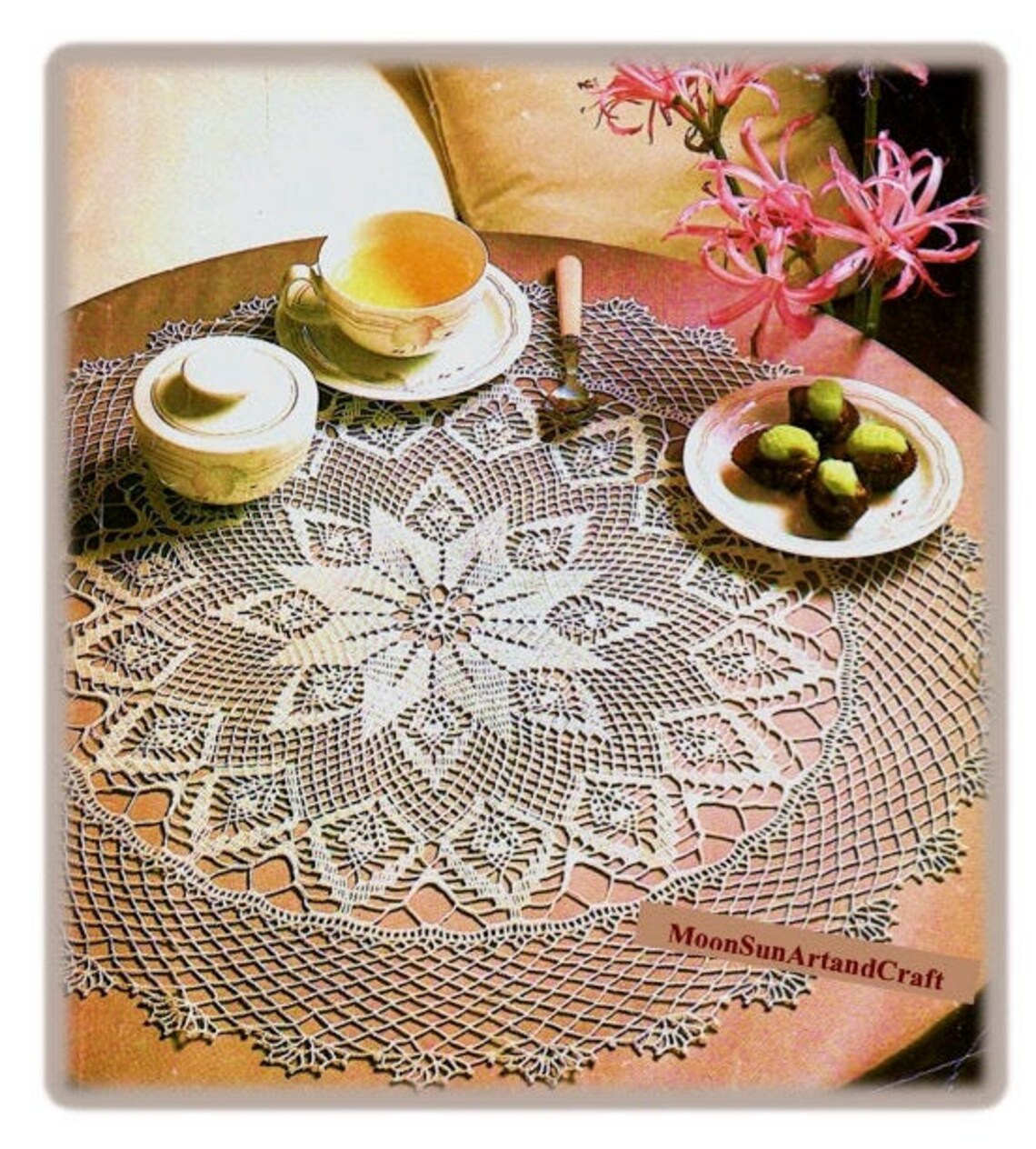 Table Top Doily Crochet Pattern - Etsy