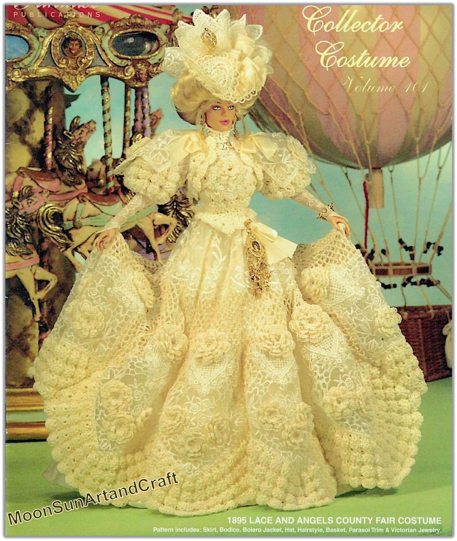 Vintage Style Barbie Costume Crochet Pattern 0101 - Etsy