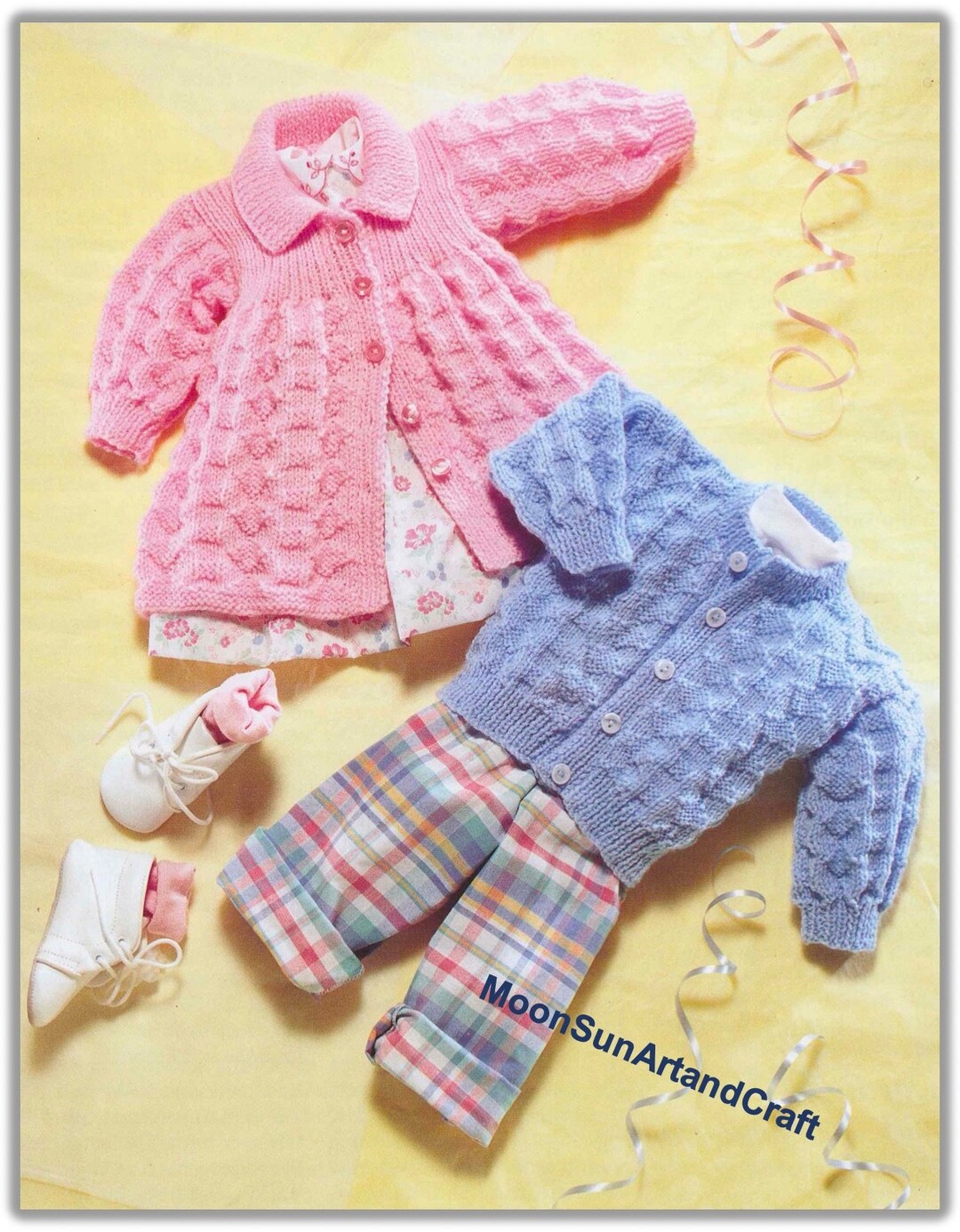 Baby/toddler Cardigan and Jacket Knitting Pattern / Baby Knitting ...