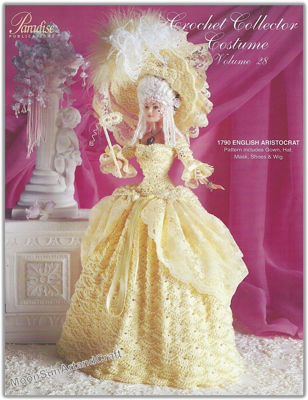 Vintage Style Barbie Costume Crochet Pattern 028 - Etsy