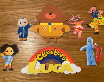 Cbeebies Cake Topper | Etsy UK