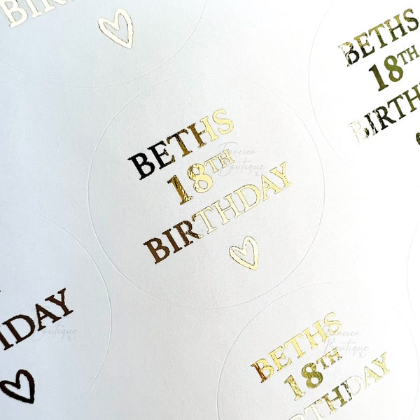 18th Birthday Stickers - Etsy UK