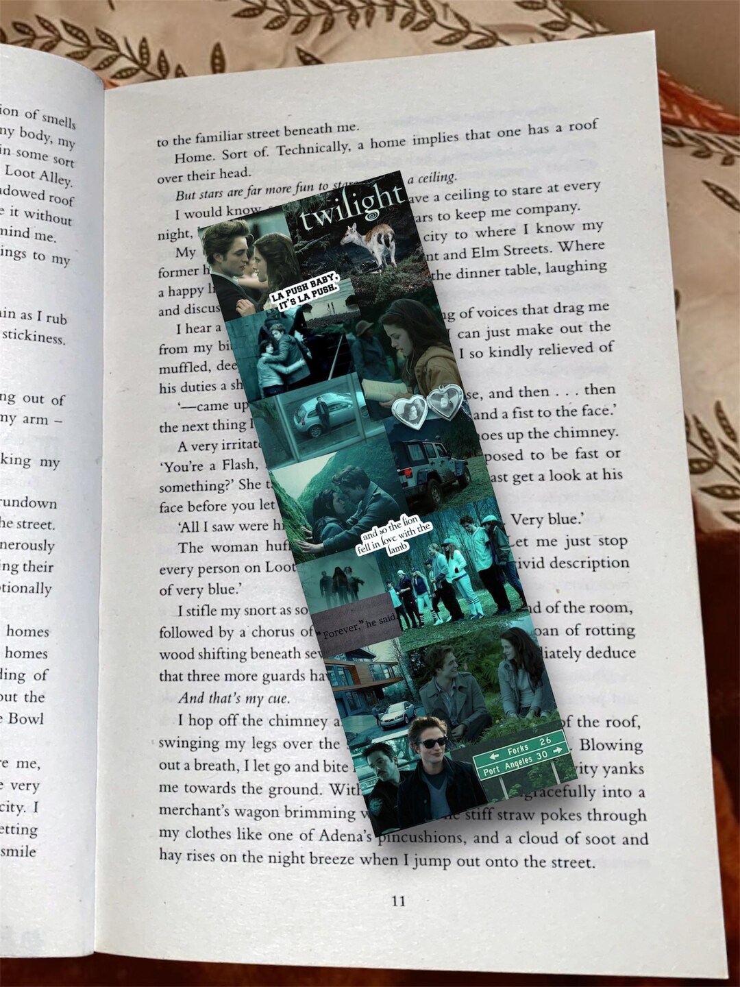 Twilight Collage Bookmarks, Edward Cullen, Jacob Black Book Marks - Etsy UK