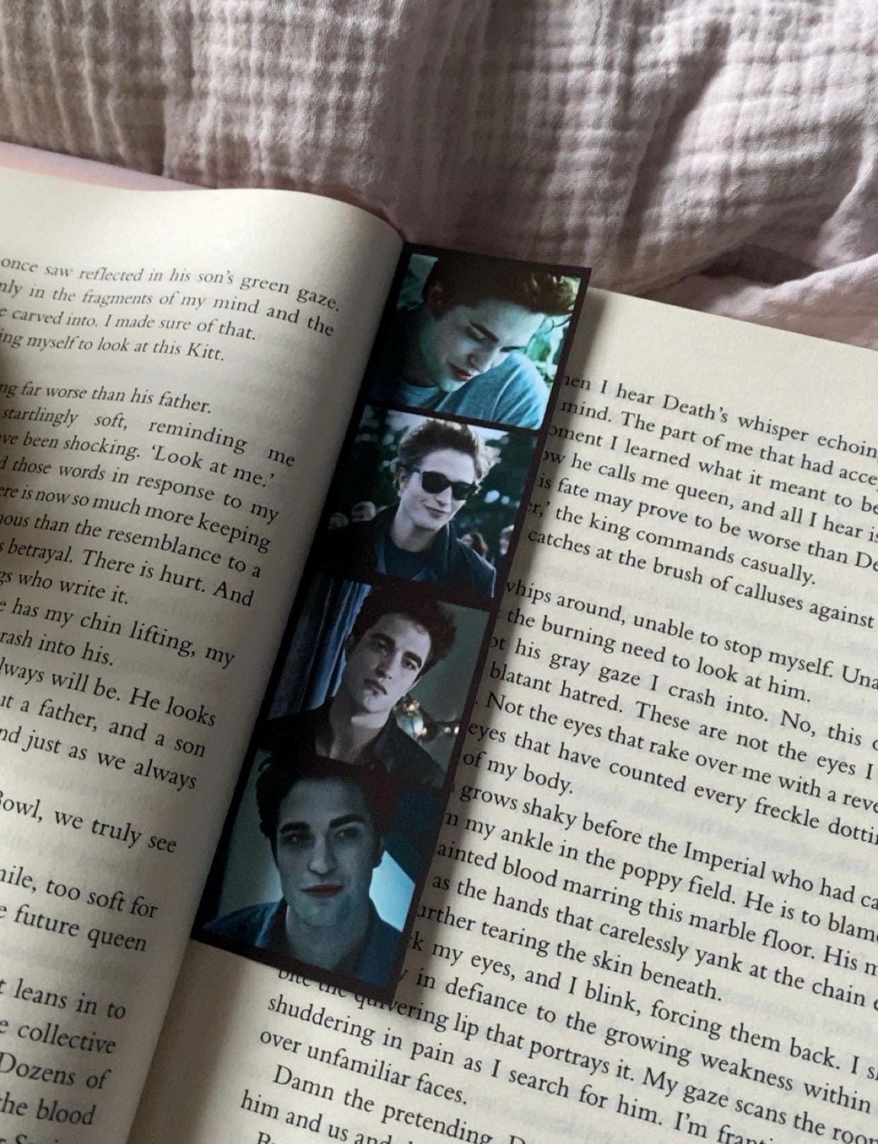 Twilight Bookmarks, Edward Cullen, Bella Swan, Jacob Black, Vampire ...
